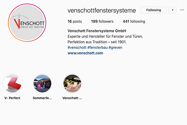 Venschott Fenstersysteme GmbH – Traditionsunternehmen mit Zukunft